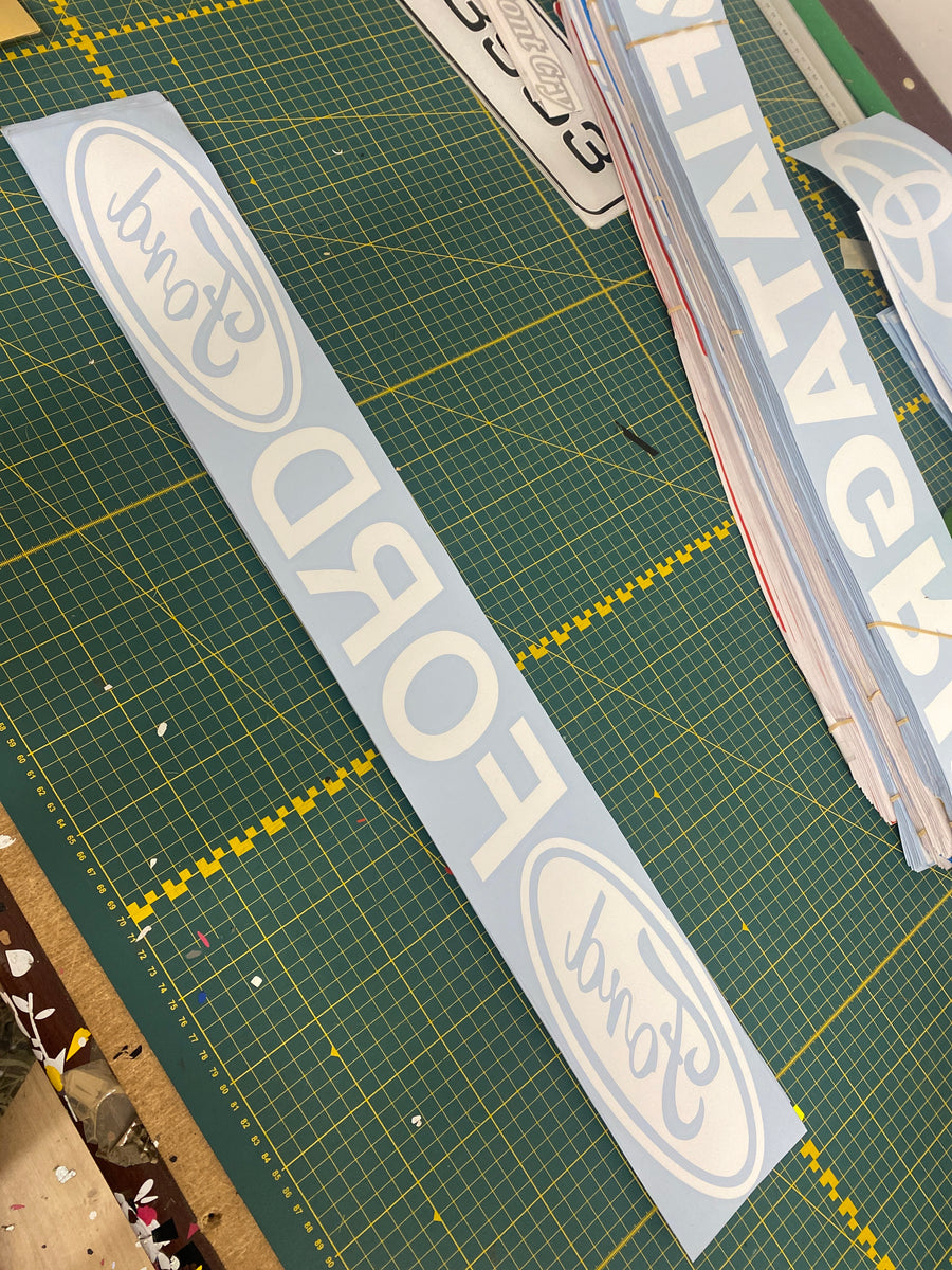 FORD sunstrip – Flatout Decals