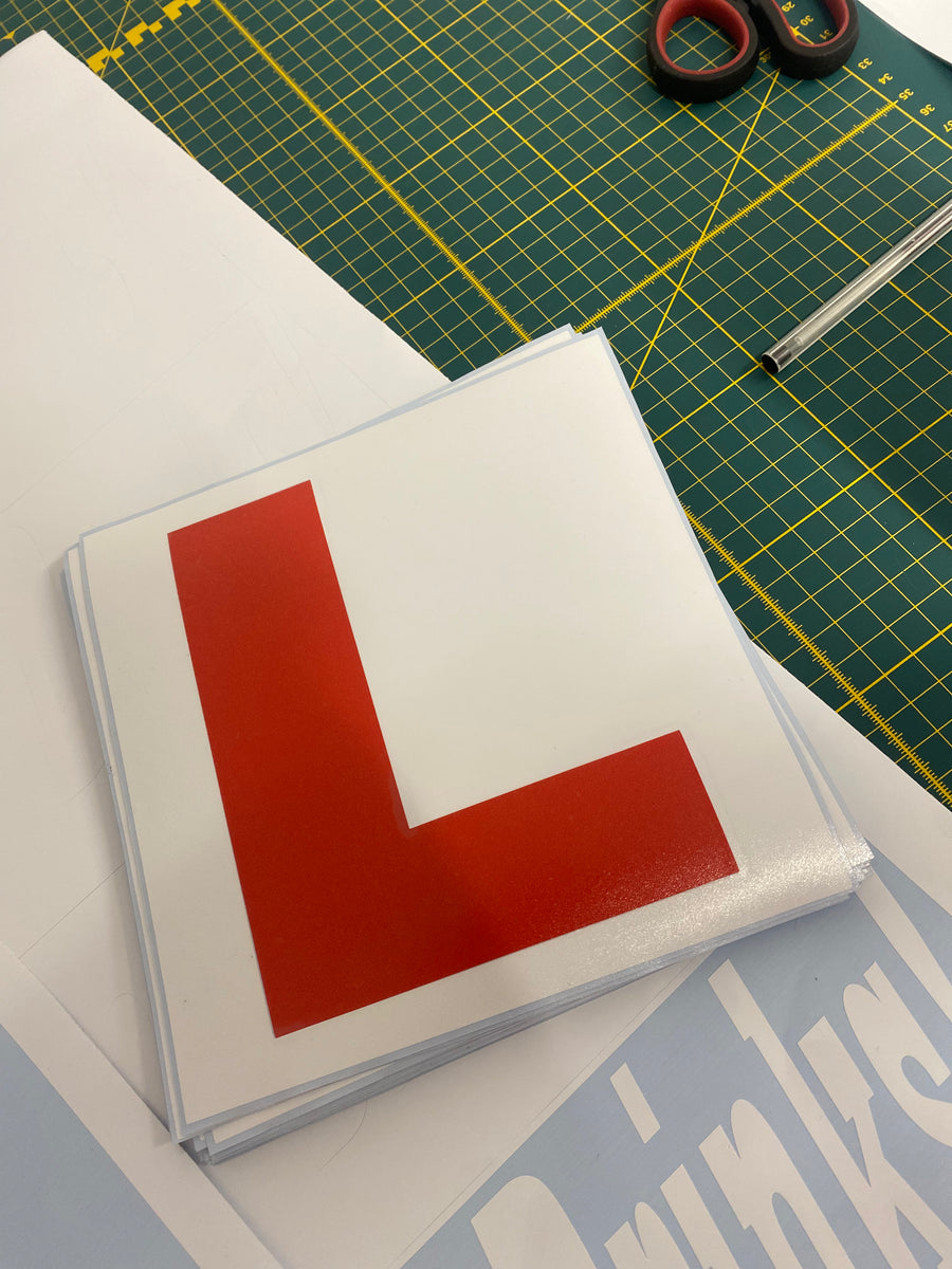 Learner and Novice signs – Flatout Decals