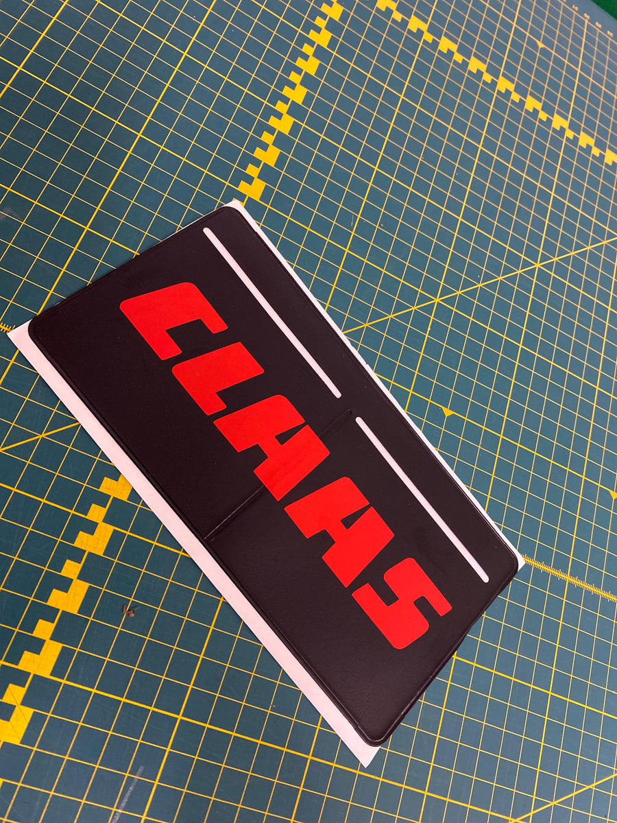 Claas tax disc holder – Flatout Decals