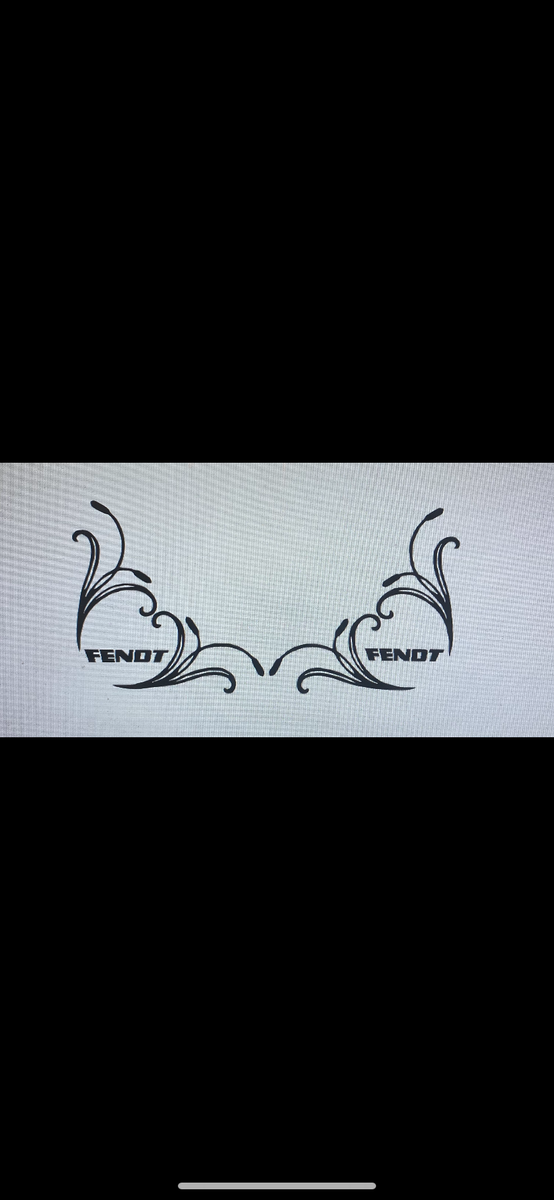 Fendt window swirls – Flatout Decals