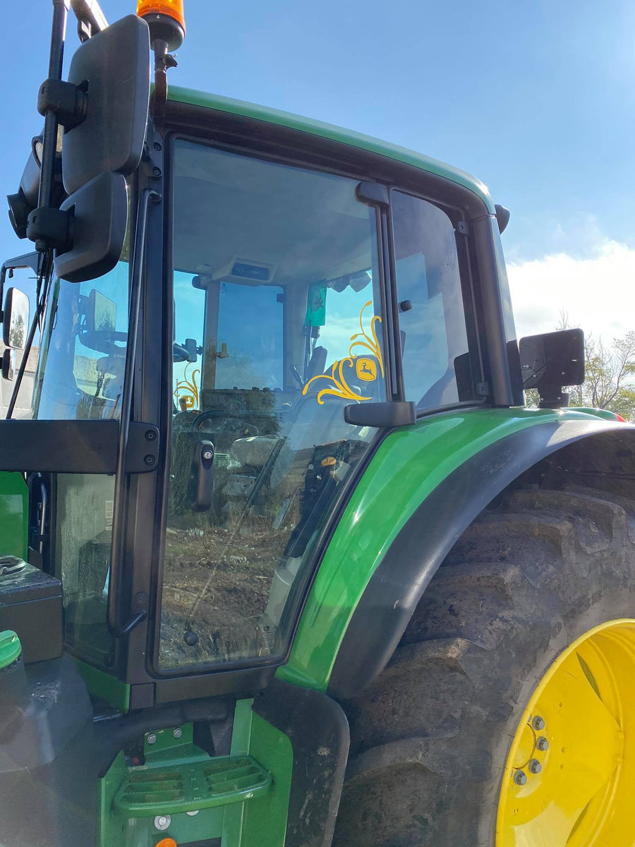 Johndeere window swirls (pair) – Flatout Decals